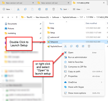 Migrating to a New Version of TopSolid